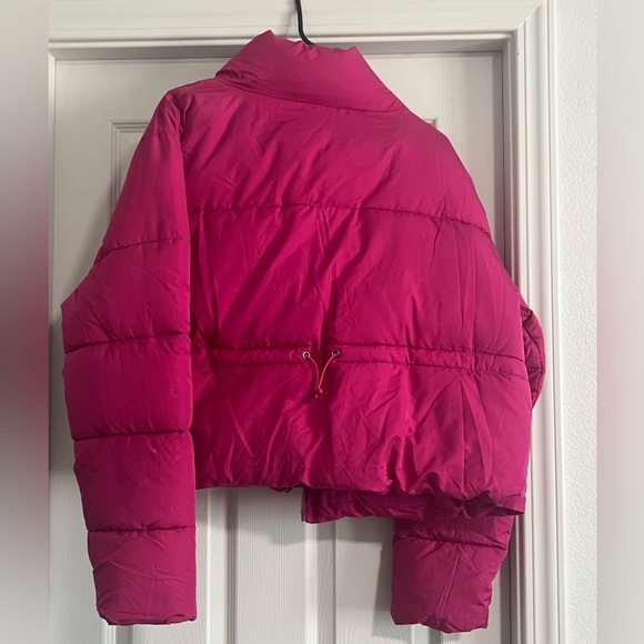 Double Zero | Jackets & Coats | Hot Pink Puffer | Poshmark